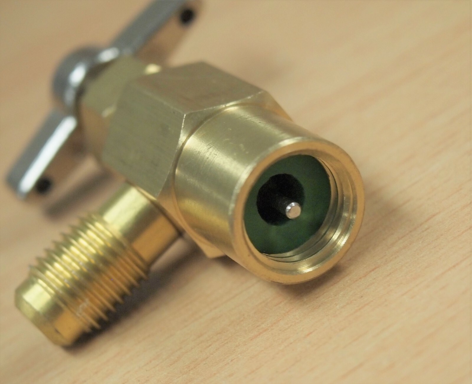 Self-Sealing R134a A/C Can Tap Tapper Adapter Dispensing Valve | eBay