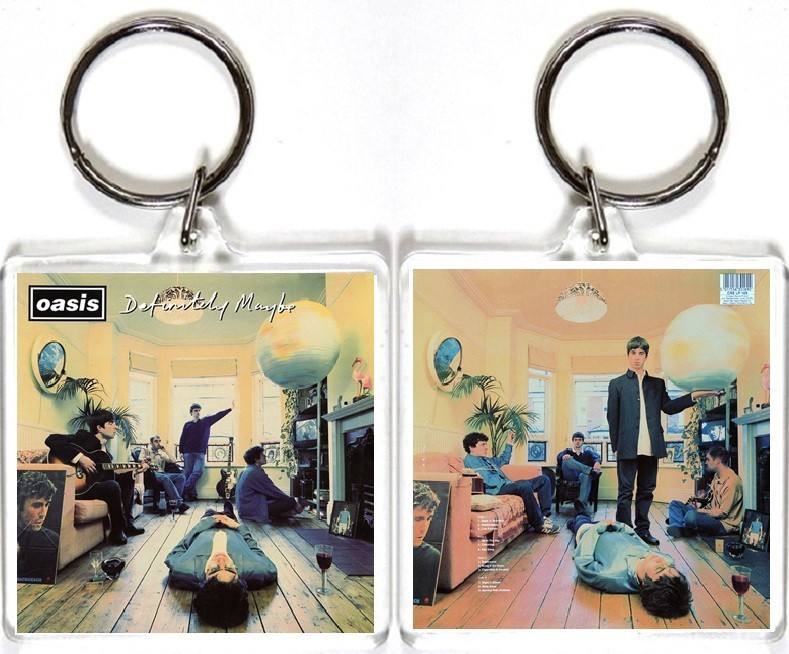 OASIS DEFINITELY MAYBE COVER FRIDGE MAGNET or KEYRING | eBay UK