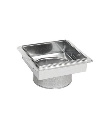 12 In. X 12 In. To 8 In. Ceiling Register Box | Flow Hvac Air Duct Vent ...