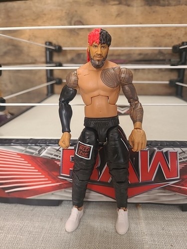 WWE Mattel Elite Jey Uso Action Figure – The Bloodline, Black/Red Hair ...