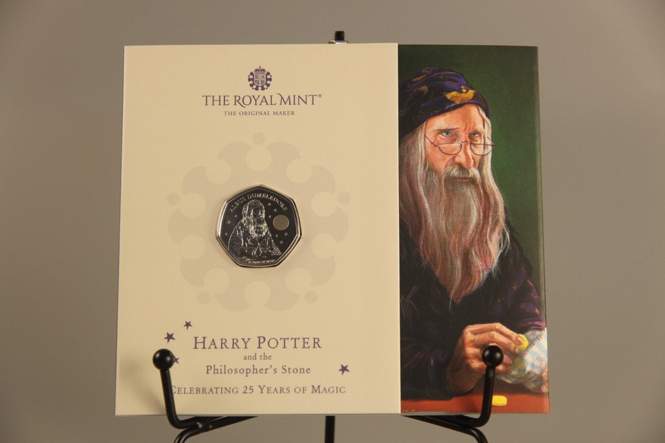 Harry Potter Brilliant Uncirculated 50p coins in Royal Mint Sealed Pack ...