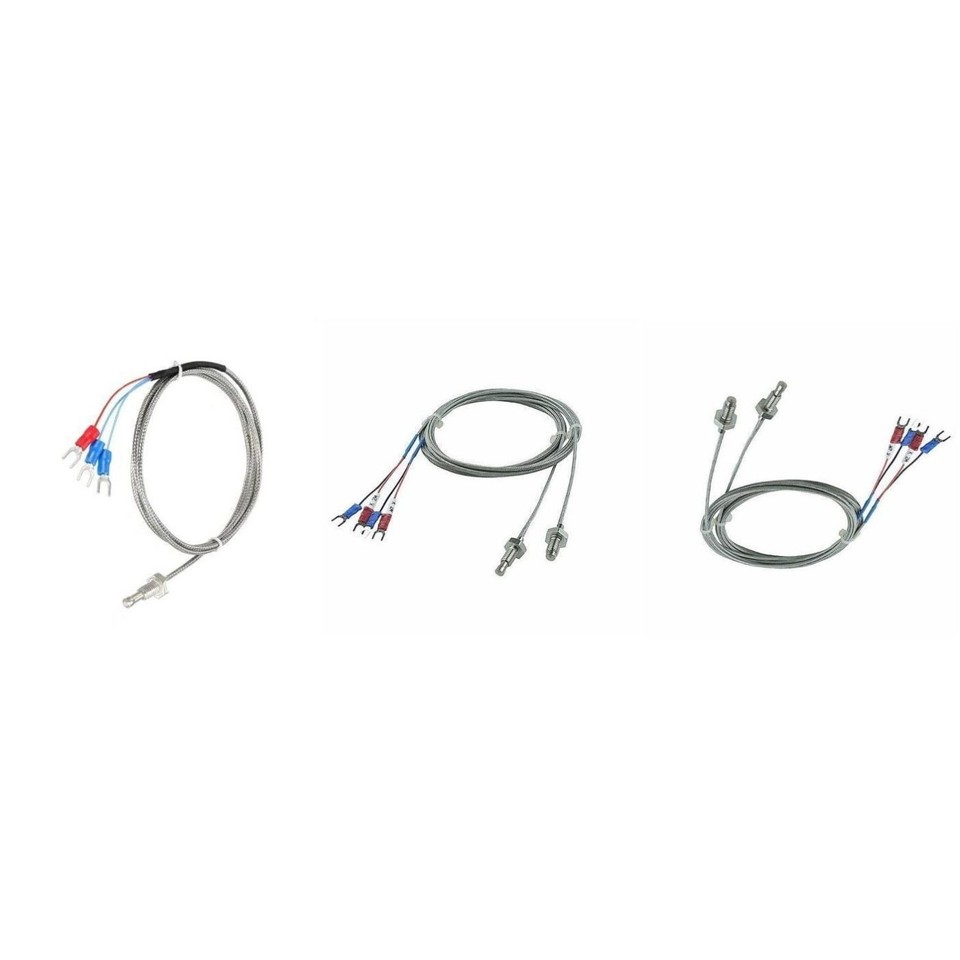 K-type Thermocouple Industrial Temperature Monitoring 1m Length 2m ...