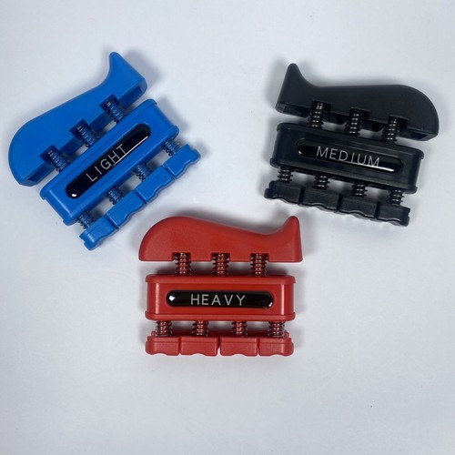 LoGest Finger Strengtheners- 3 Pack - Light Medium Heavy, Pre Owned | eBay