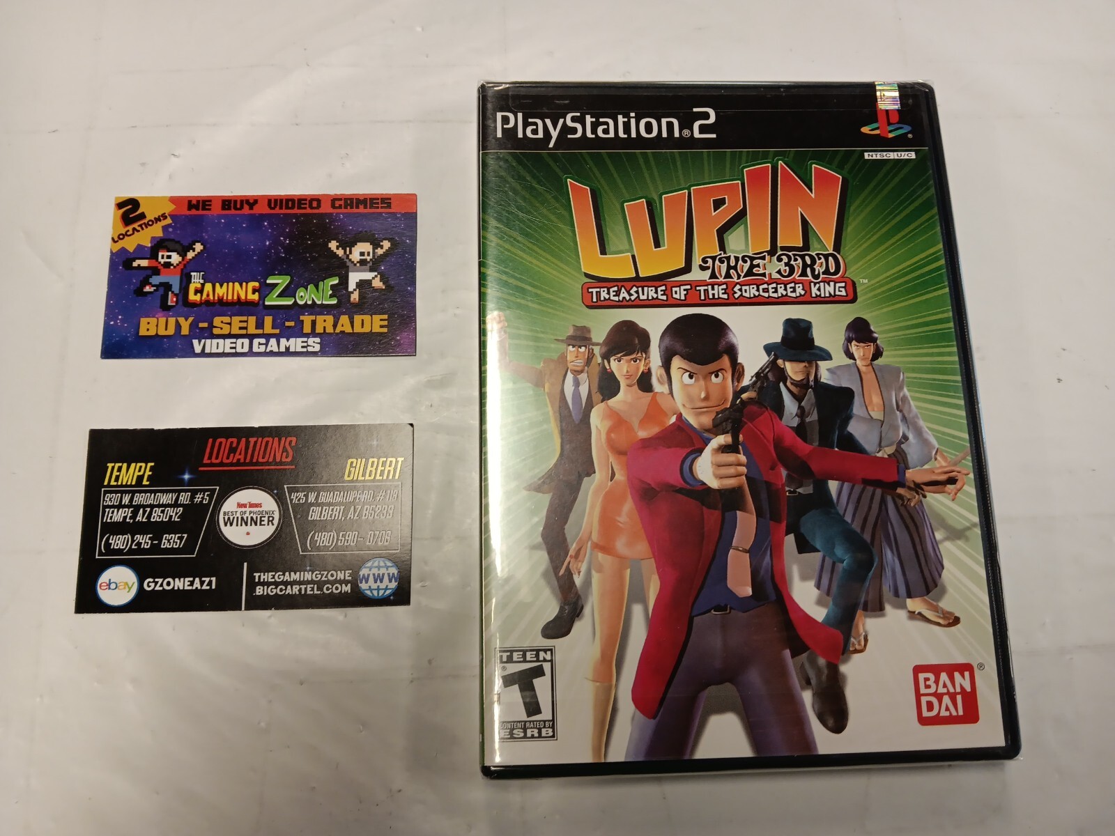 Lupin the 3rd: Treasure of the Sorcerer King (Sony PlayStation 2, 2004 ...