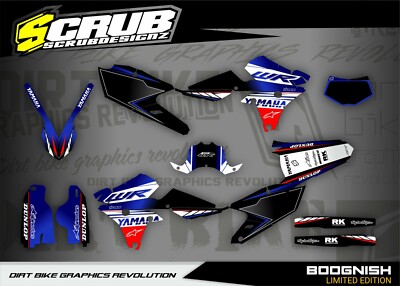 Yamaha WR450f Graphics 2016 2017 2018 SCRUB WRf 450 SCRUB Decals | eBay UK