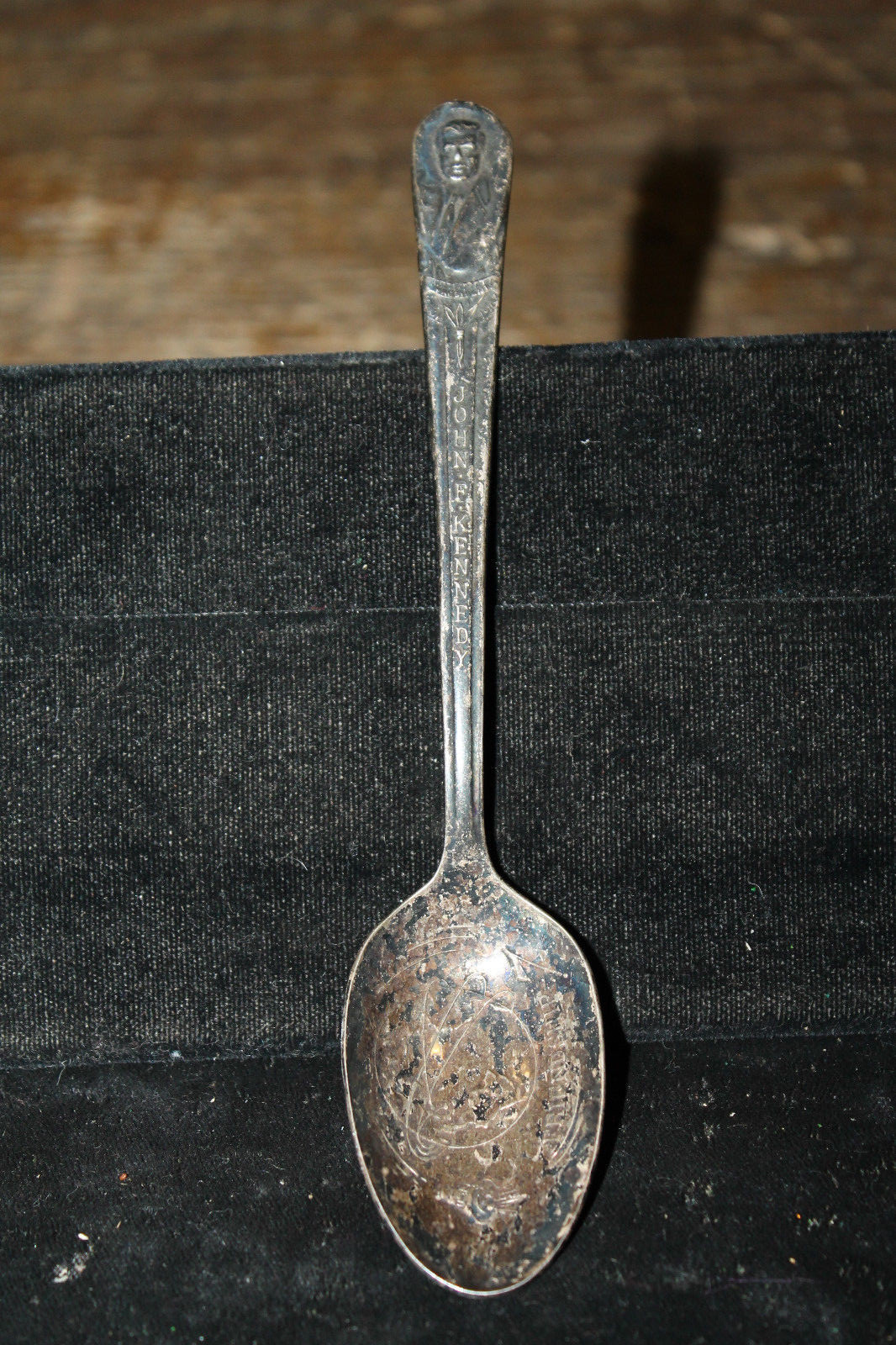 John F Kennedy Friendship 7 Collector Spoon Wm Rogers Mfg Co IS | eBay