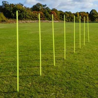 5ft Spring Loaded Slalom Poles | 8 PACK – *CLEARANCE* - B GRADE | eBay UK