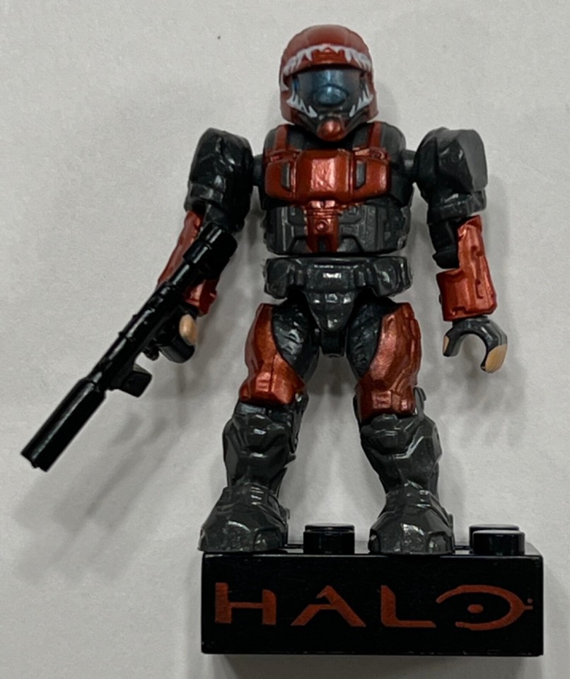 Mega Bloks 97416UT Halo Drop Pod Metallic Series Red ODST Spartan | eBay