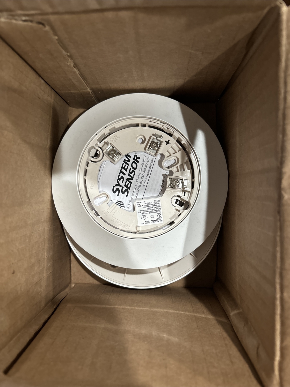 System Sensor B300-6-BP Smoke Detector Base White - NEW | eBay