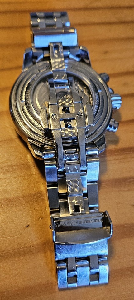 Swiss Watch International Limited Edition 1/500 Sapphire SWI Automatic ...