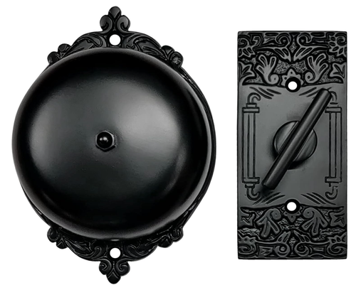 Victorian Style Twist Bell Vintage Look Doorbell Ringer Antique Front ...