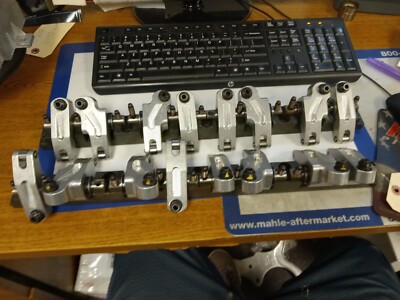 T&D Machine 2400 SBC Shaft Mount Offset Rockers Ultra Pro 9 Degree Head ...