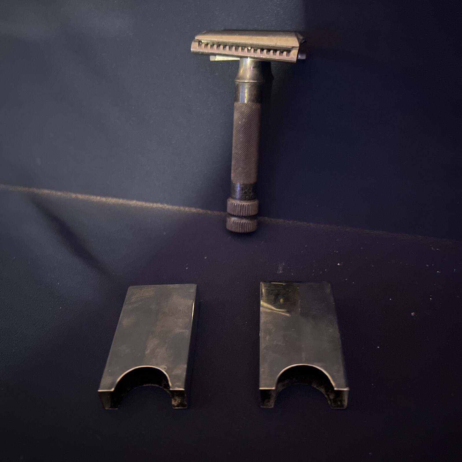 Vintage Merkur Slant Safety Razor - Classic Beauty - Hoffritz Parent | eBay