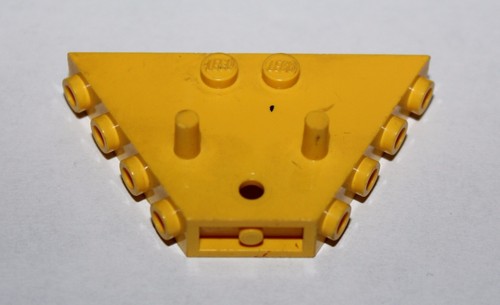 Lego Yellow Vehicle Tipper End Flat with Pins ref 3145/set 725 180 856 ...