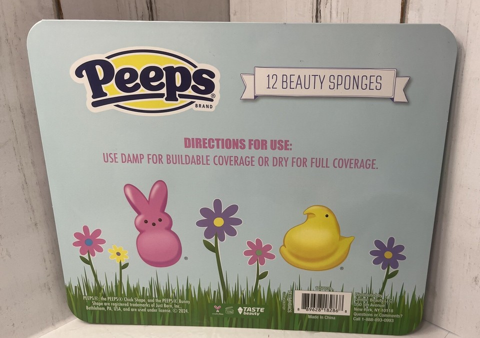 PEEPS Make up Beauty Sponges 12 piece set NEW | eBay