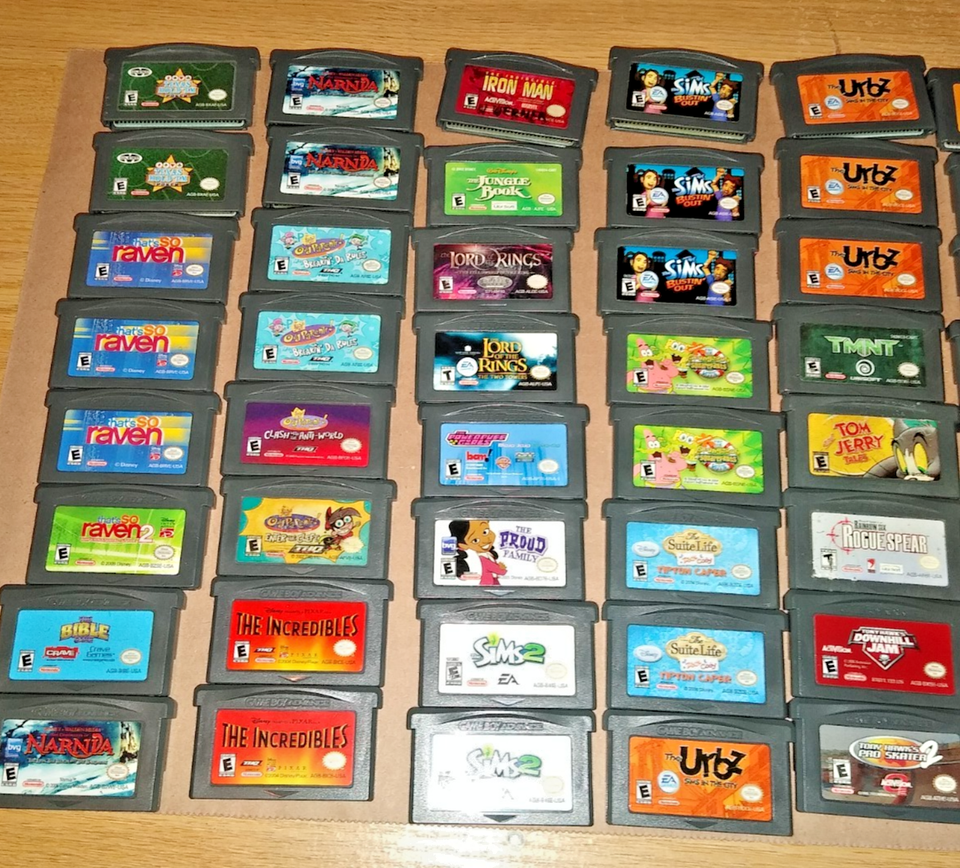 Nintendo Gameboy Advance Cartridges - Tested | eBay