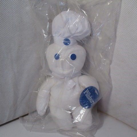 Vintage Dooboy Poppin' Fresh Plush Doll, 8.3in, Cushion Head, Used 55n ...