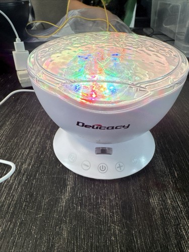 Delicacy Ocean Wave Projector, LED Night Light Lamp. Different Settings ...