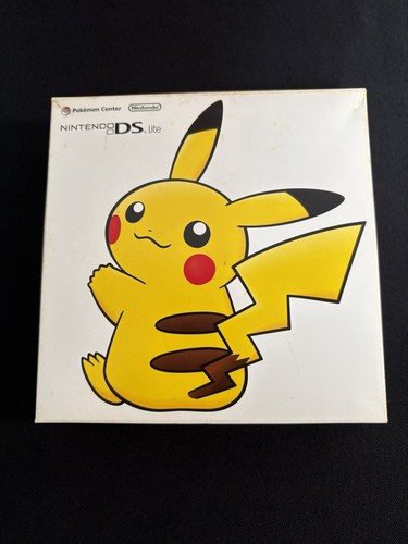 Nintendo DS Lite Pokemon Center Tokyo Limited Pikachu Edition Yellow ...