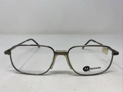Modern Optical Keith Antique Silver 54-16-140 Full Rim Eyeglasses Frame ...