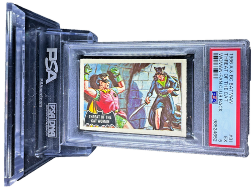Batman Fan Club Back © A&BC 1966 THREAT OF THE CAT WOMAN #24 EX 5 ...