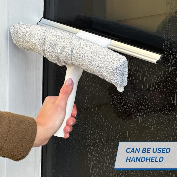 Unger Professional Window Washing Cleaning Kit w Window Squeegees, Pole ...