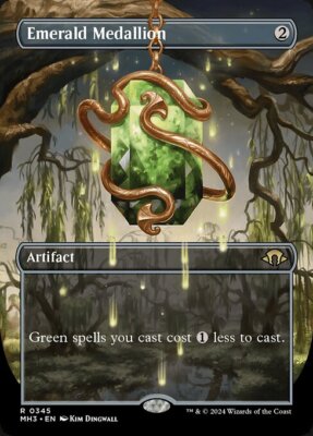 MTG EMERALD MEDALLION 345 EXC - MEDAGLIONE DI SMERALDO - MH3 X EN ...