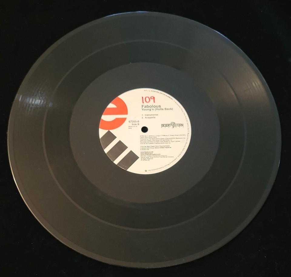 Young'n (Holla Back) [Single] [12 inch Vinyl Disc] by Fabolous VG/VG+ ...