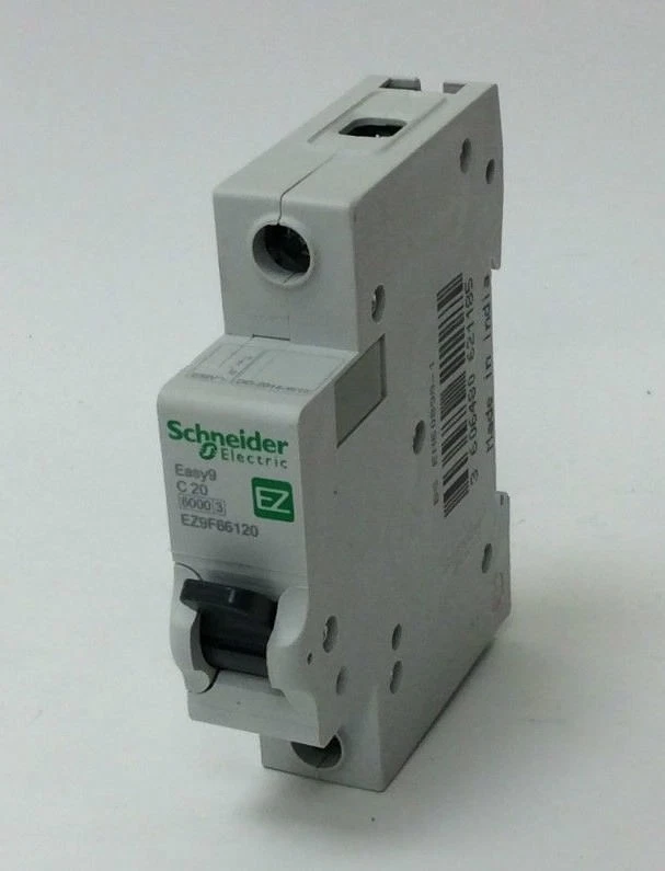Schneider KQ MCB 20 Amp Type B Single Pole 20A Breaker, 50% OFF