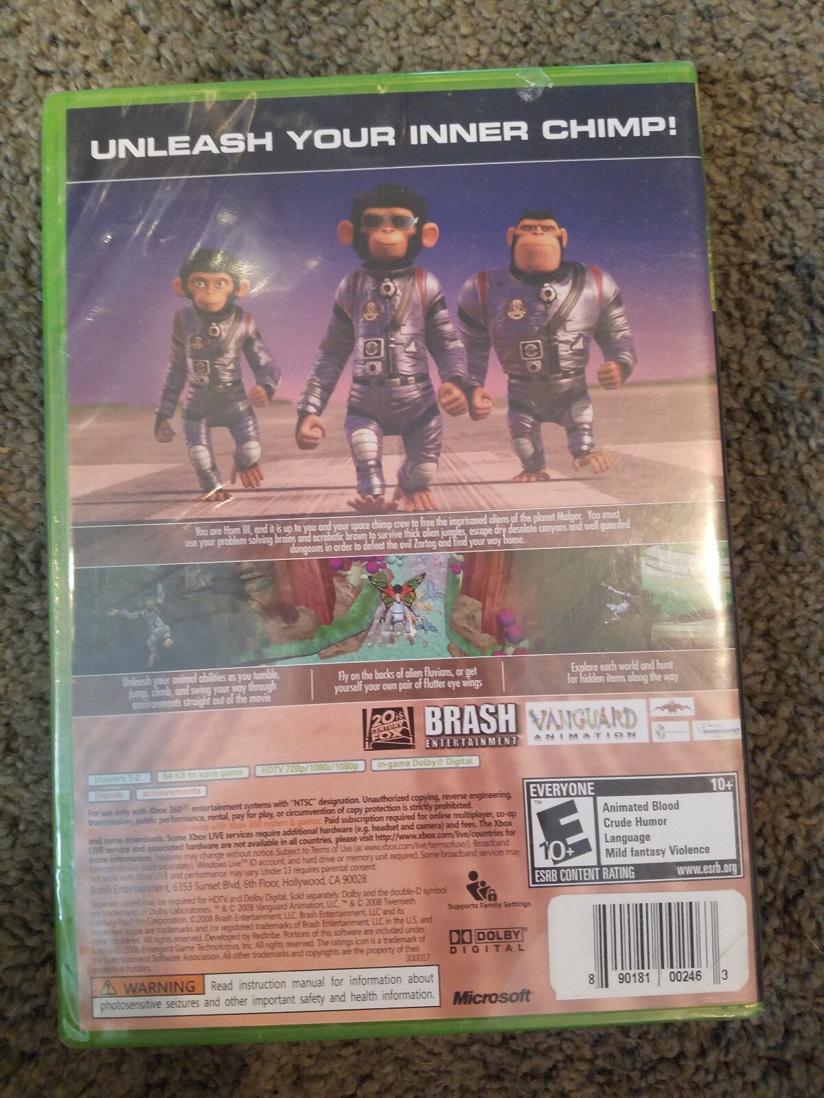 Xbox 360 Space Chimps Video Game Brand New Sealed | eBay