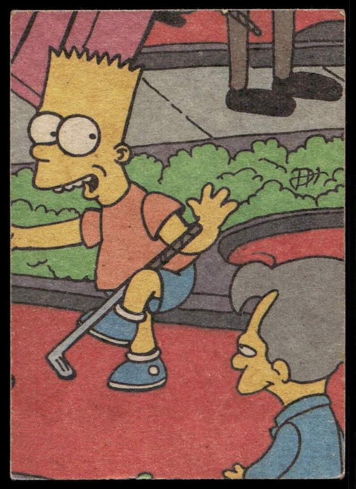 1990 Topps The Simpsons 79 Bart Simpson We Have No Idea | eBay