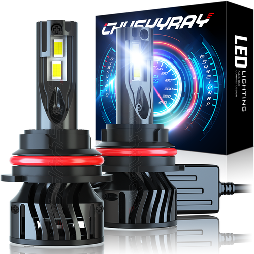 2X 9007 HB5 LED Headlight Bulbs 6000K Kit For Ford F150 1992-2003 F250 ...