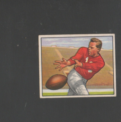 1950 Bowman Football Card #71 Emil Sitko-San Francisco 49ers Near Mint ...
