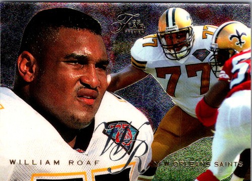 Willie Roaf 1995 Fleer #21 Flair Preview Football Card | eBay