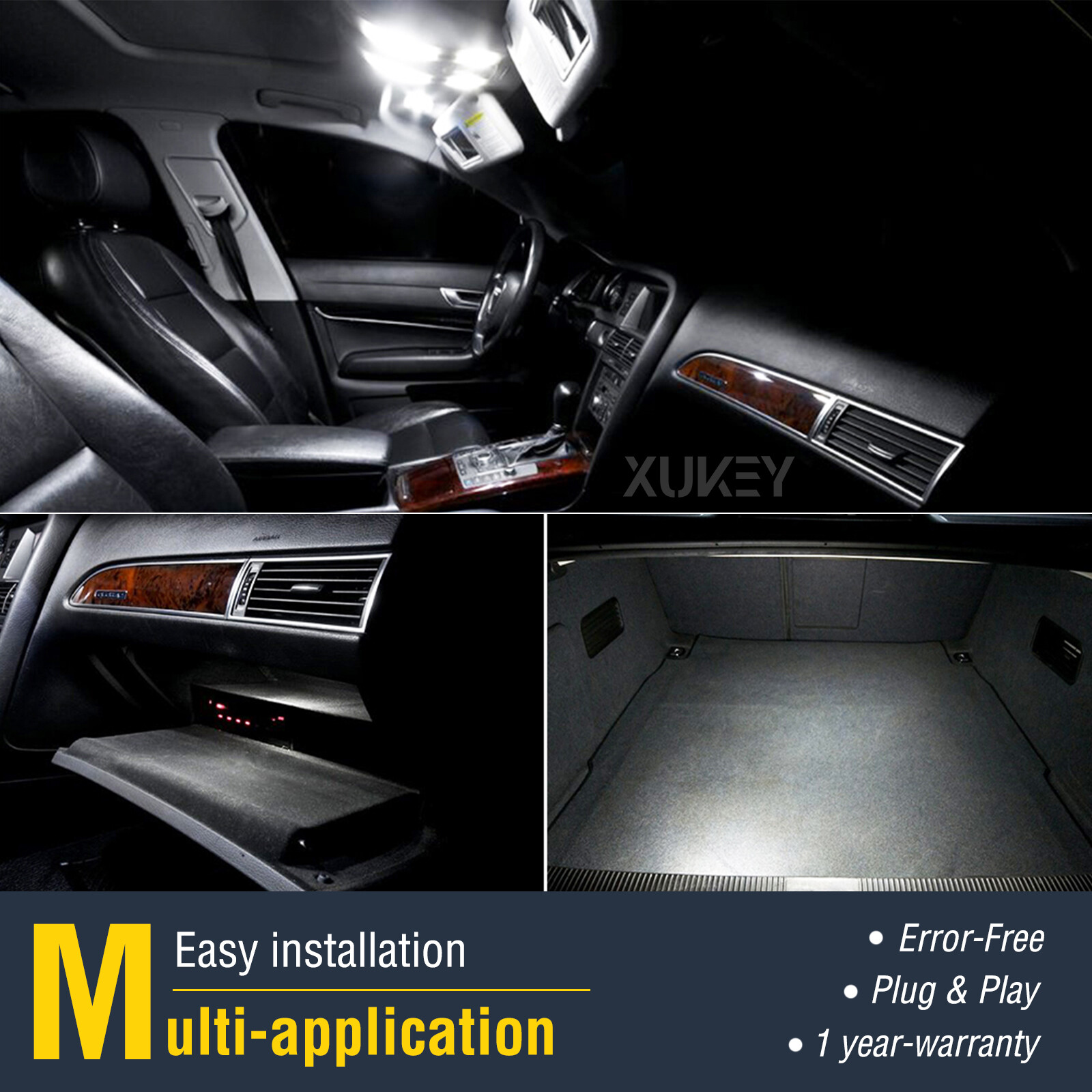 Number Plate Light Bulb C5W For Mercedes-Benz CLK W208 W209 C208 C209 ...