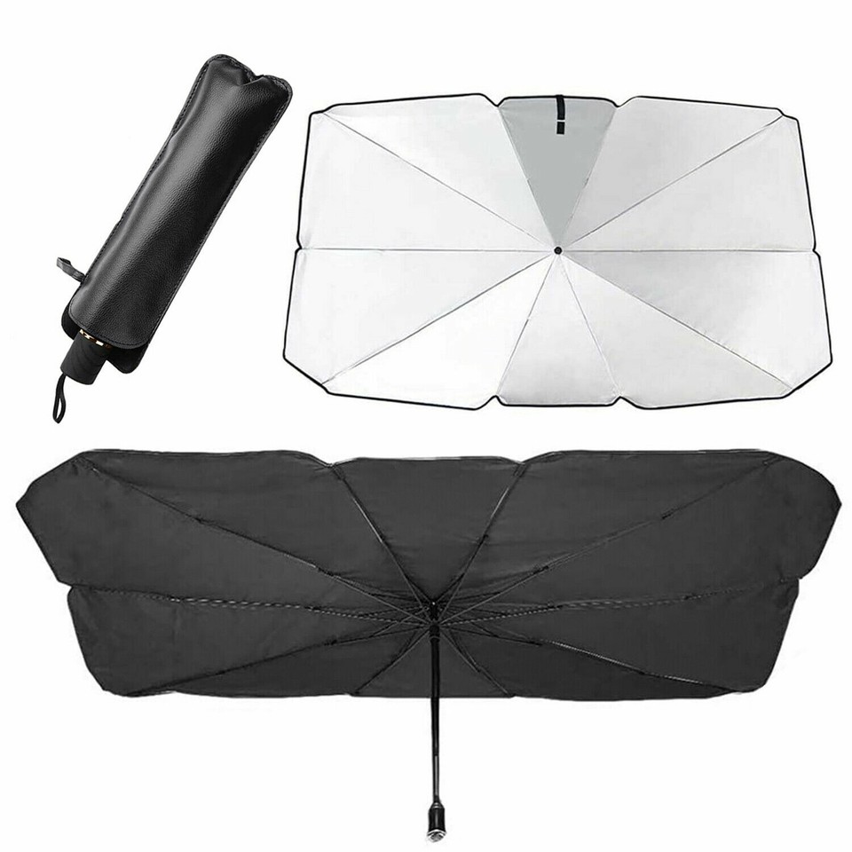 Foldable Car Sun Shade Windshield Sunshade Front Window Cover Visor UV ...