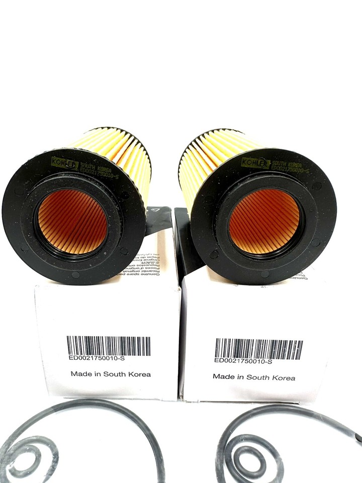 2 Pack Genuine Kohler ED0021750010-S Oil Filter Cartridge Diesel For ...