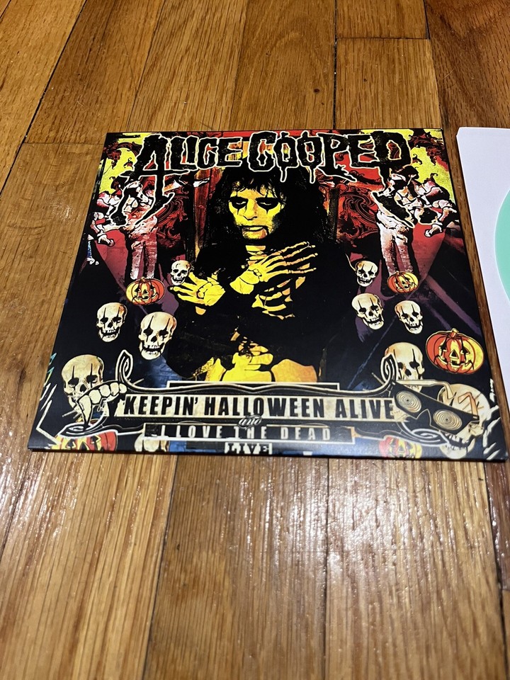 Alice Cooper Keepin' Halloween Alive 7" Colored Vinyl 45 2010 I Love ...