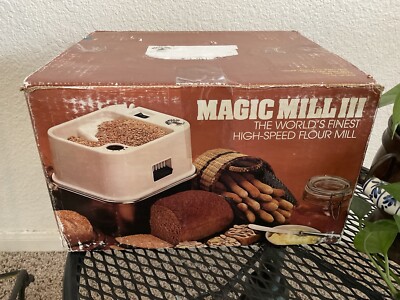 New Magic Mill III Electric Grain Grinder Flour Mill | eBay