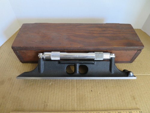 Vintage Starrett No. 98-12 Precision Machinists Level & Box. Excellent ...