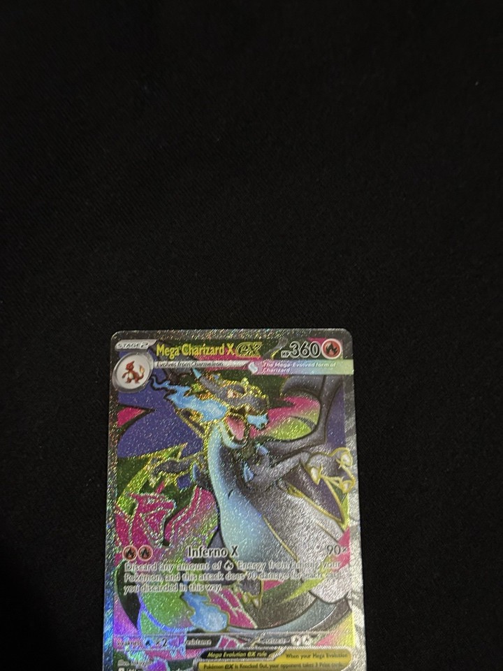 Pokémon Mega Charizard X EX 109/094 Phantasmal Flames MINT PACK FRESH | eBay