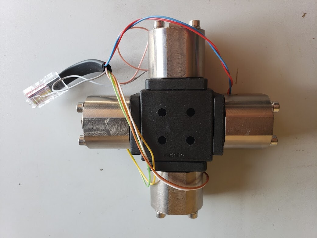 Agilent G1311-67701 Rev. K MCVG Multi-Channel Gradient Valve HPLC 1100 ...