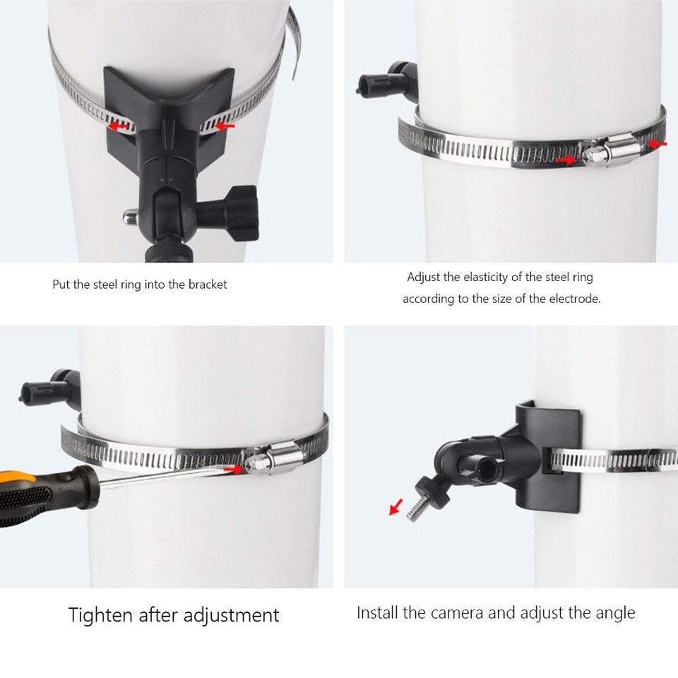 Camera Mount Pole Mount 360 Rotation for Ring Stick Up/Spotlight Cam ...