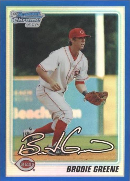 2010 Bowman Draft Picks & Prospects - Chrome Draft Picks Brodie Greene ...