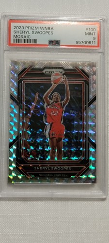 2023 WNBA Prizm PSA 9 SHERYL SWOOPES Mosaic #3/3 Comets | eBay
