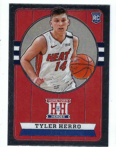2019-20 Panini Chronicles - Hometown Heroes Optic #555 Tyler Herro (RC ...