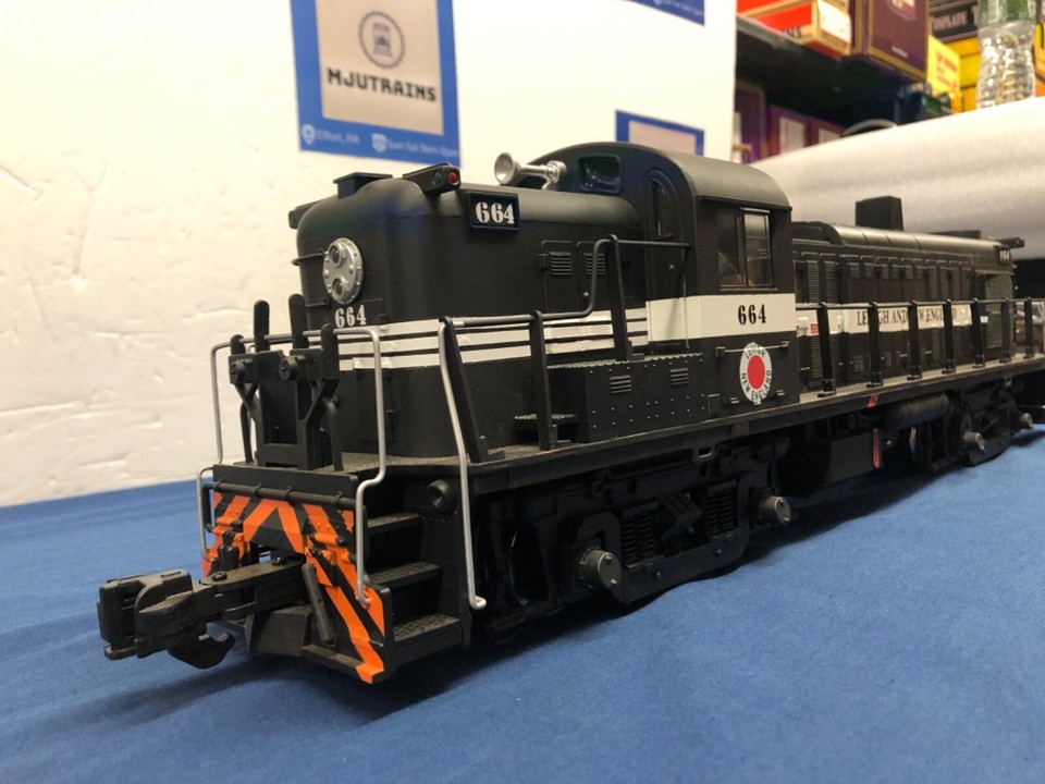 Aristocraft Custom Lehigh & New England #664 Alco RS-3 Diesel Engine w ...