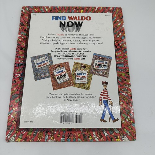 Lot of 2 VINTAGE 1987 Where's Waldo 1st Edition 1988 Find Waldo Now ...