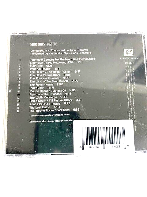 Star Wars Trilogy The Original Soundtrack Anthology 1993 Disc 1 NEW ...