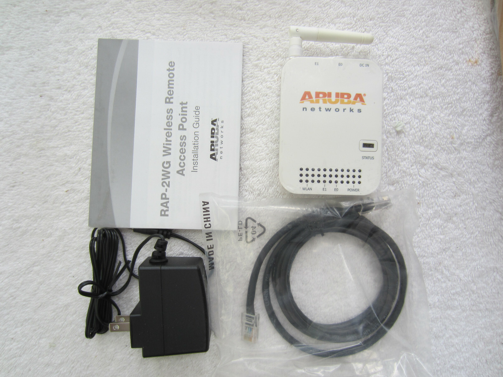 Aruba RAP-2WG Remote AP Mobile Edge Wireless w/AC Adapter RAP-2WG-US ...